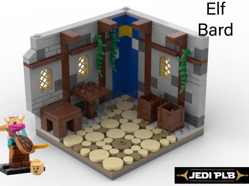 LEGO MOC Dungeons and Dragons Minifigure Display by Jedi Plb ...