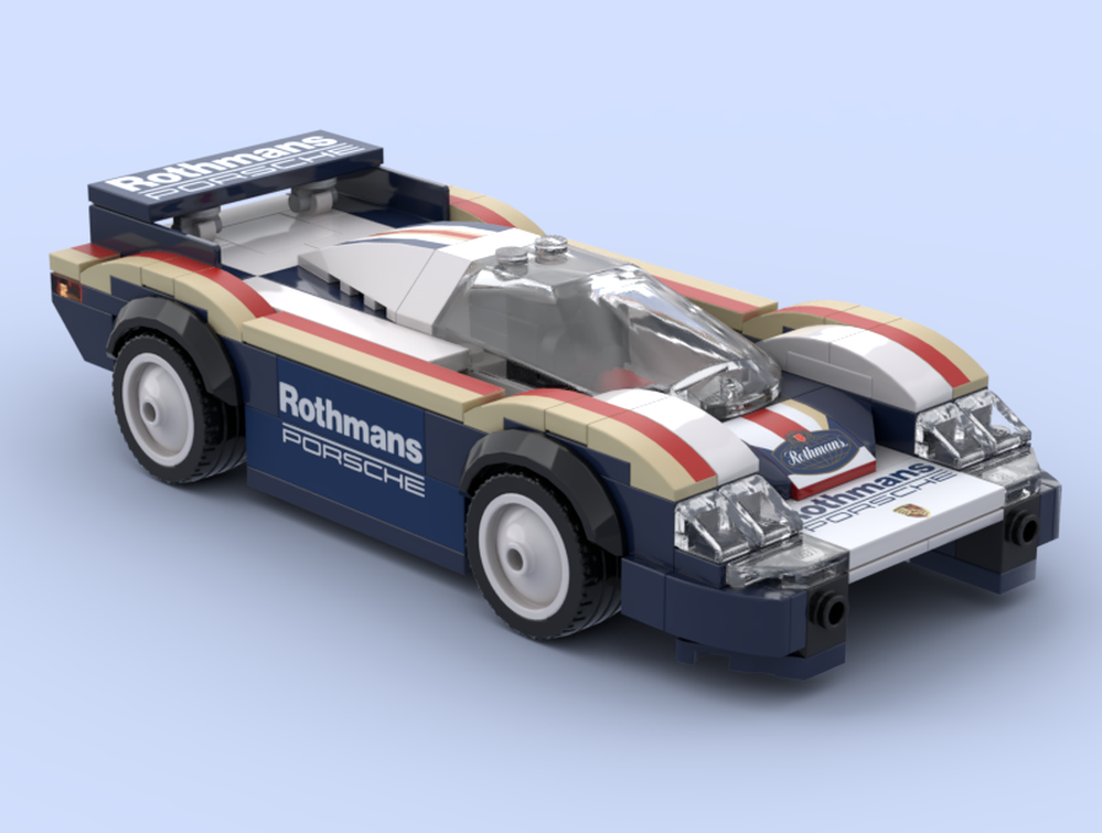 LEGO MOC Porsche 956 by mg101yt | Rebrickable - Build with LEGO