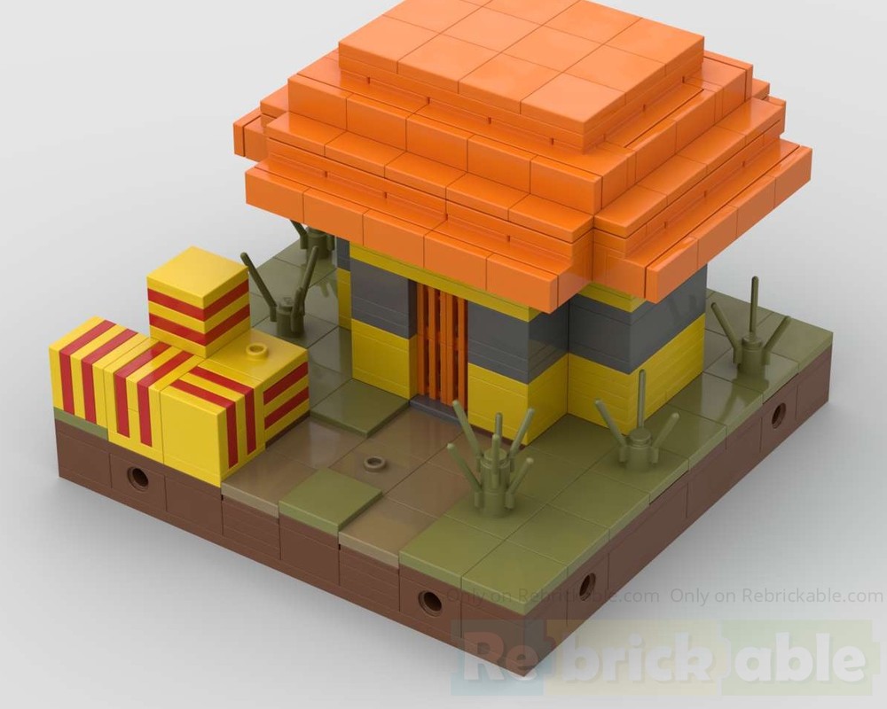 LEGO MOC the Savanna_Village part A by zzk | Rebrickable - Build with LEGO