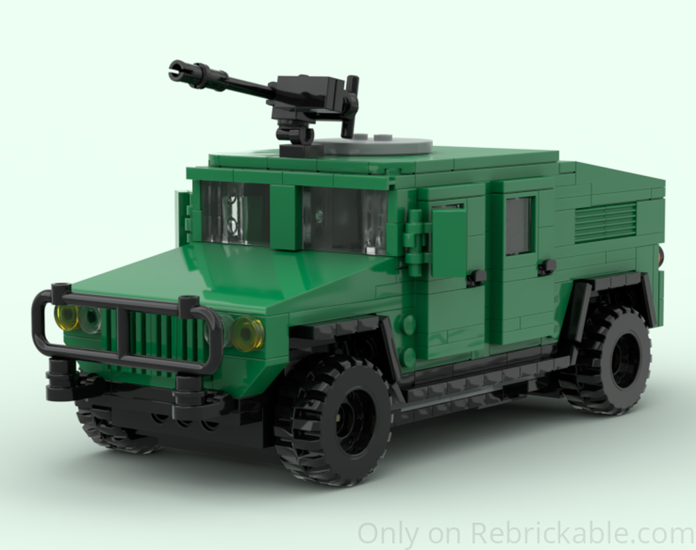LEGO MOC 9-wide Military Light Armoured Truck by ac-bricks ...
