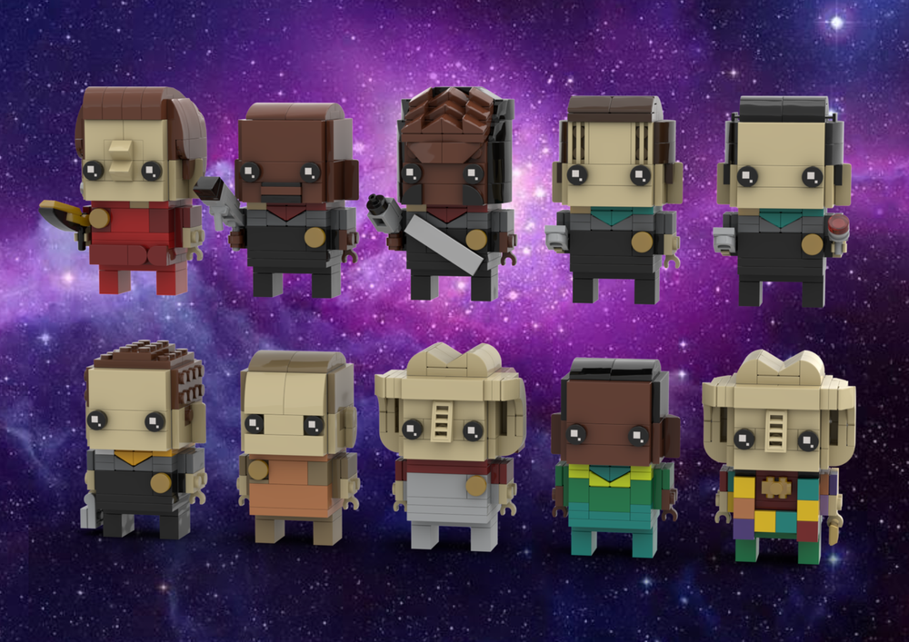LEGO MOC Star Trek: Deep Space Nine Brickheadz Bundle by RetroBrix ...