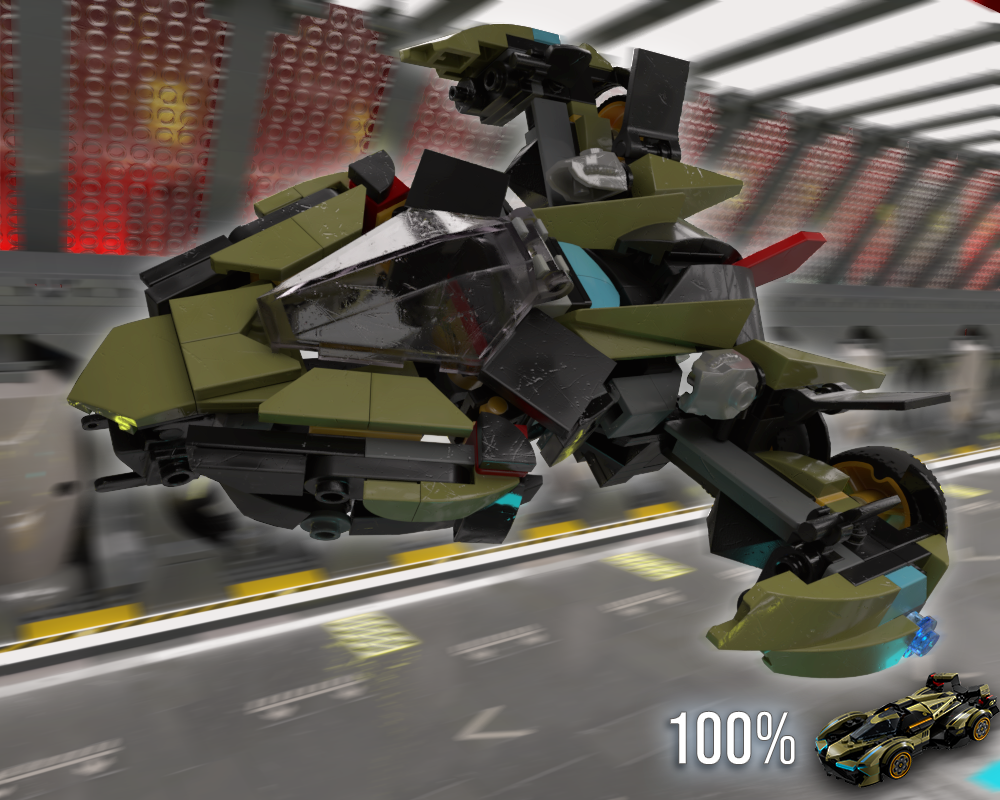 LEGO MOC-212906 Mag Level: Natrix by Toltemic | Rebrickable - Build ...