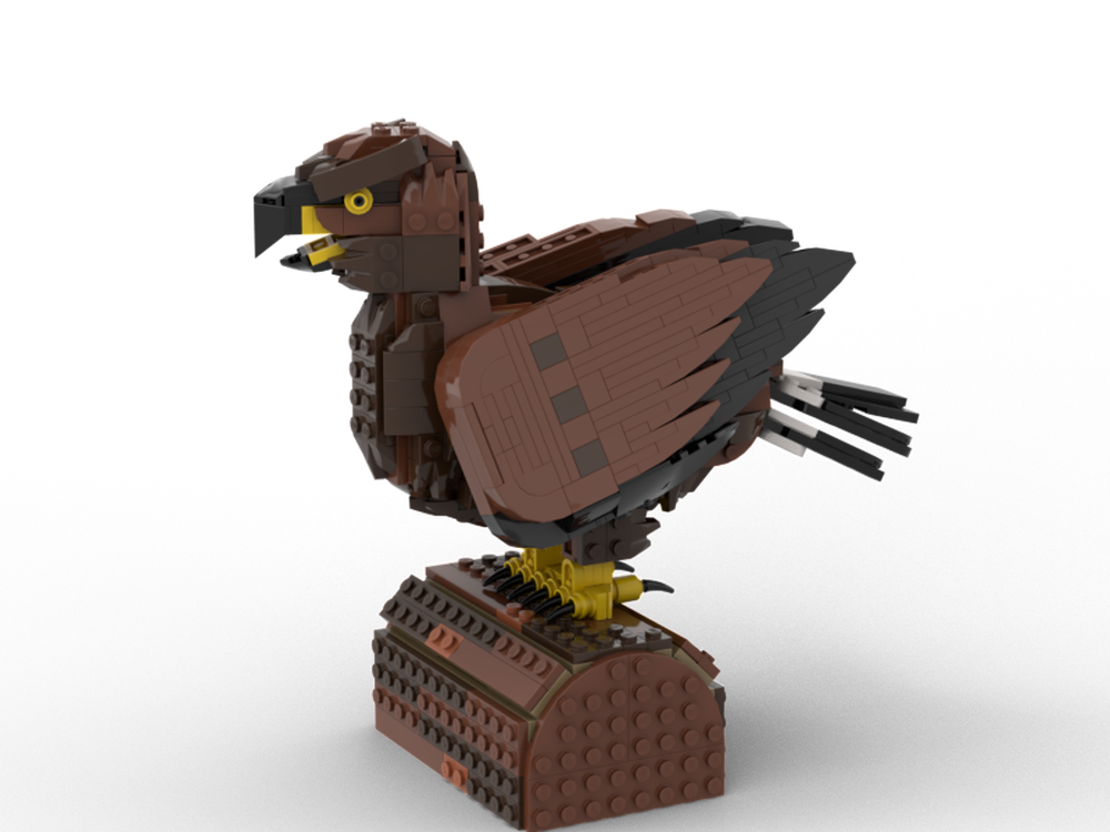 LEGO MOC Golden Eagle by makoto_lake | Rebrickable - Build with LEGO