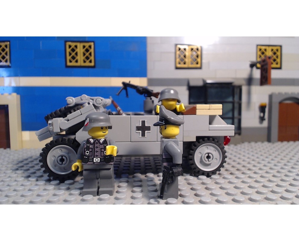 LEGO MOC WW2 German Kübelwagen by LegoPattonFilms | Rebrickable - Build ...