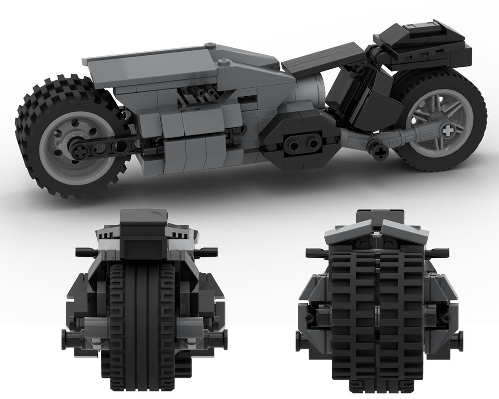 LEGO MOC-212916 Batcycle from TF2024 by LEGOJOSEPH | Rebrickable ...