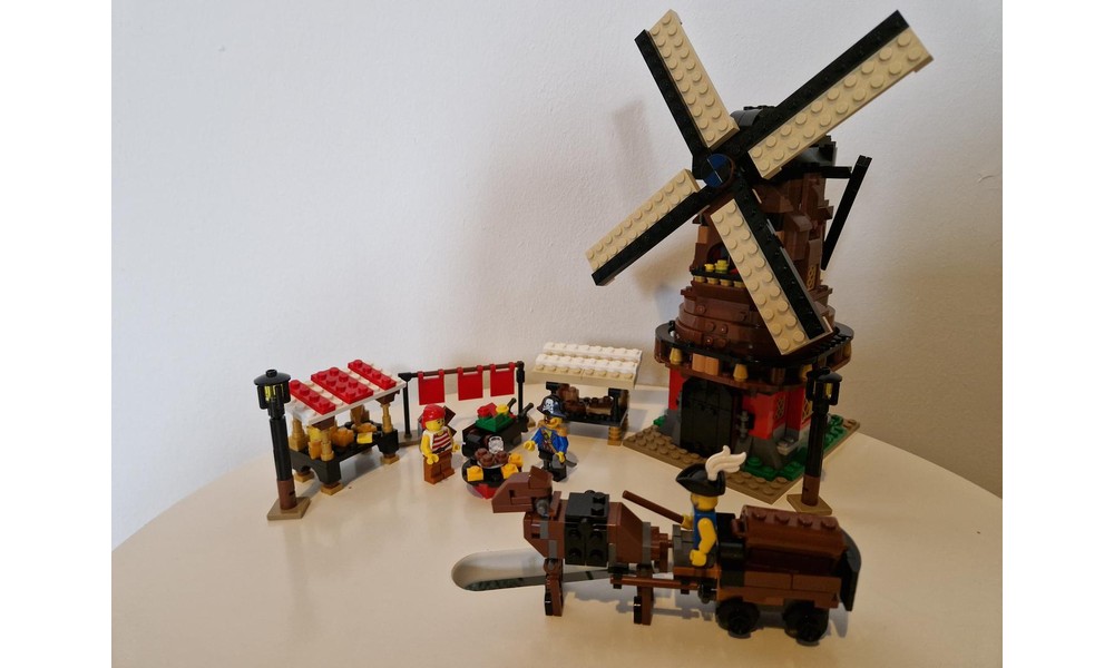 LEGO MOC Windmill Market by Jappelsap98 | Rebrickable - Build with LEGO