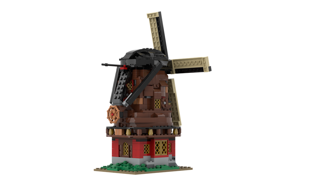 LEGO MOC Windmill Market by Jappelsap98 | Rebrickable - Build with LEGO