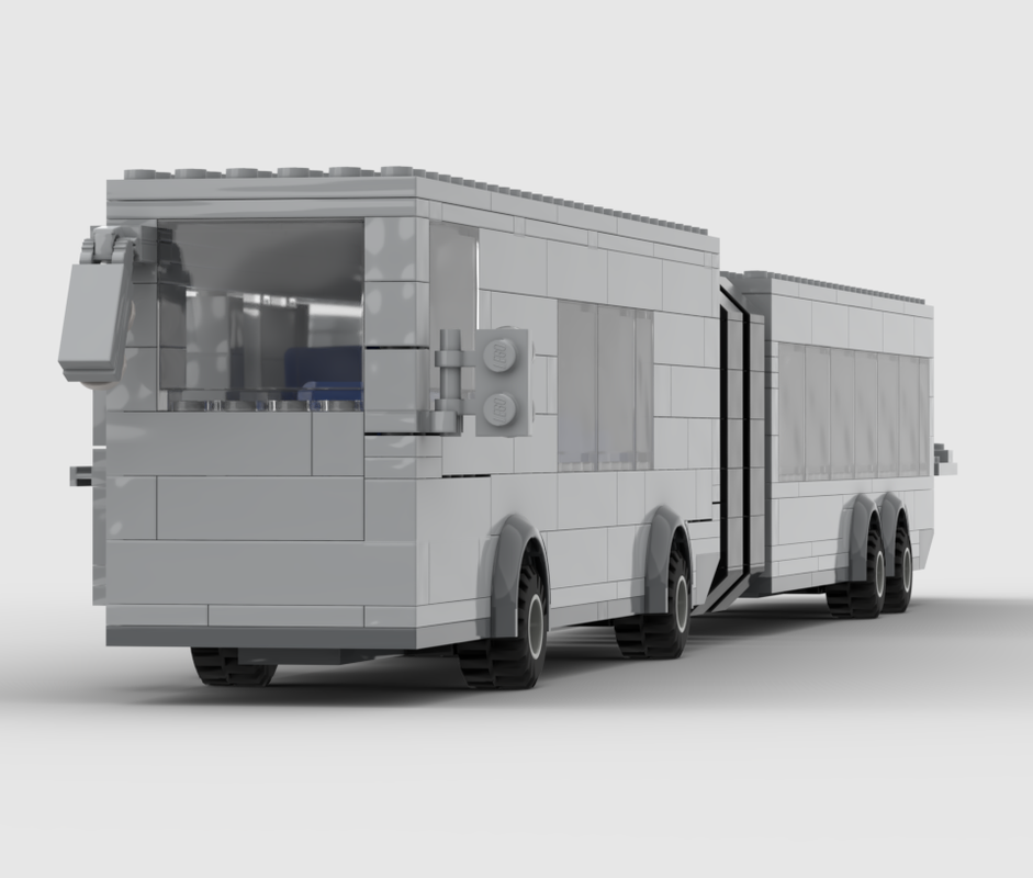 LEGO MOC-212929 Articulated City bus by The Brickerman | Rebrickable ...