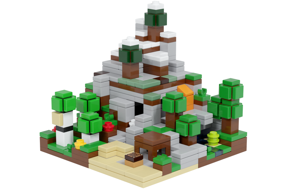 LEGO MOC The Grass Block by Lilium Brick Yards | Rebrickable - Build ...