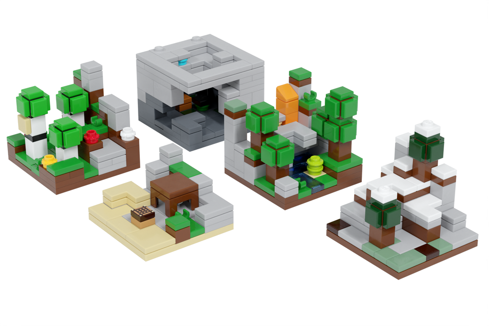 LEGO MOC The Grass Block by Lilium Brick Yards | Rebrickable - Build ...