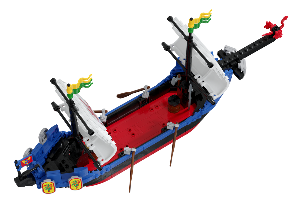 LEGO MOC Sea Serpent by Lilium Brick Yards | Rebrickable - Build with LEGO