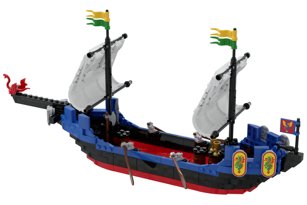 LEGO MOC Sea Serpent by Lilium Brick Yards | Rebrickable - Build with LEGO