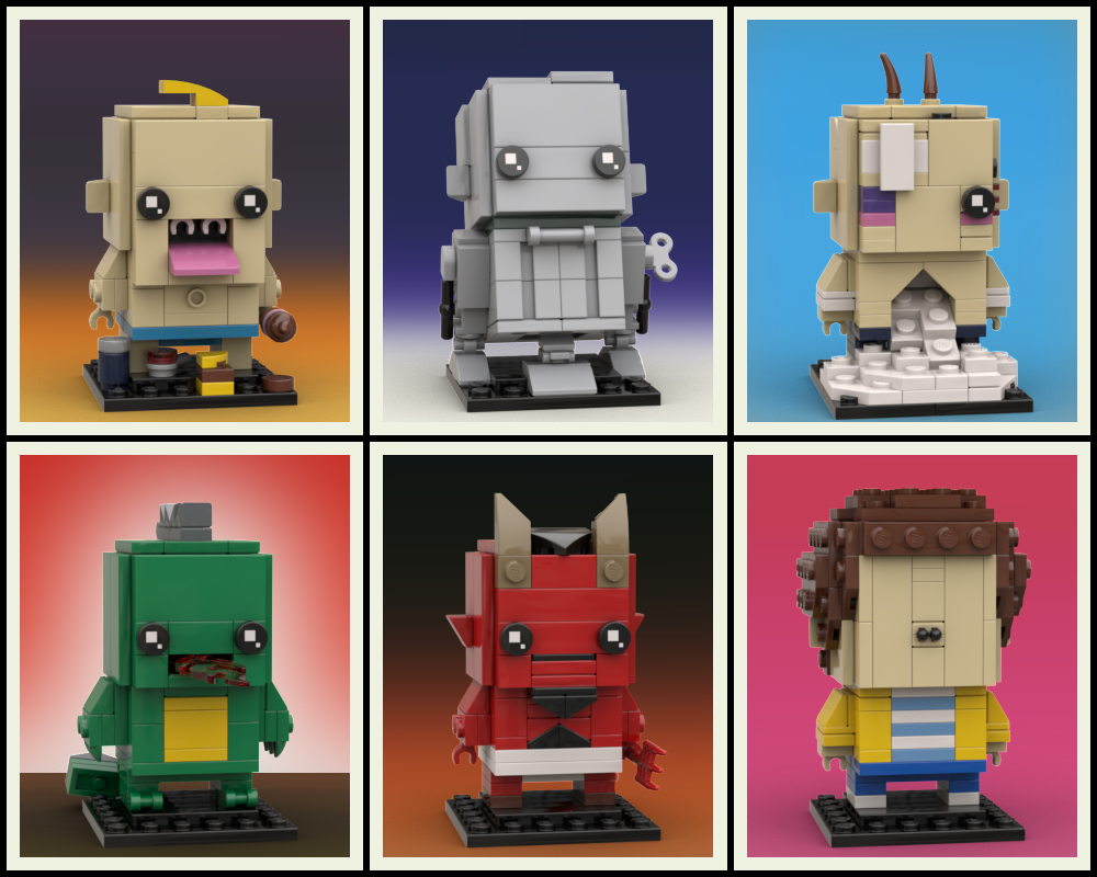 LEGO MOC Garbage Pail BricKidz - 6 pack #3 by Gisby | Rebrickable ...