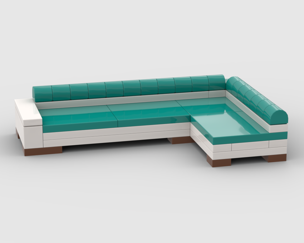 LEGO MOC-212951 Sofa by Marto17 | Rebrickable - Build with LEGO