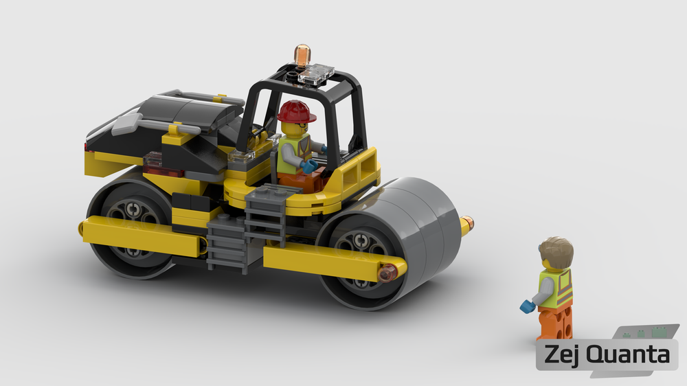LEGO MOC-212952 MOC | City - Double Drum Roller by ZejQuanta ...
