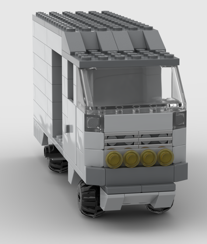 LEGO MOC-212954 Off-road VAN by The Brickerman | Rebrickable - Build ...