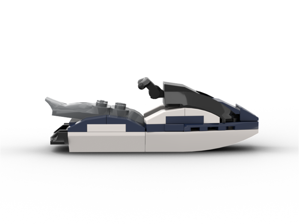 Lego Moc Jet Ski By Cubricks Rebrickable Build With Lego