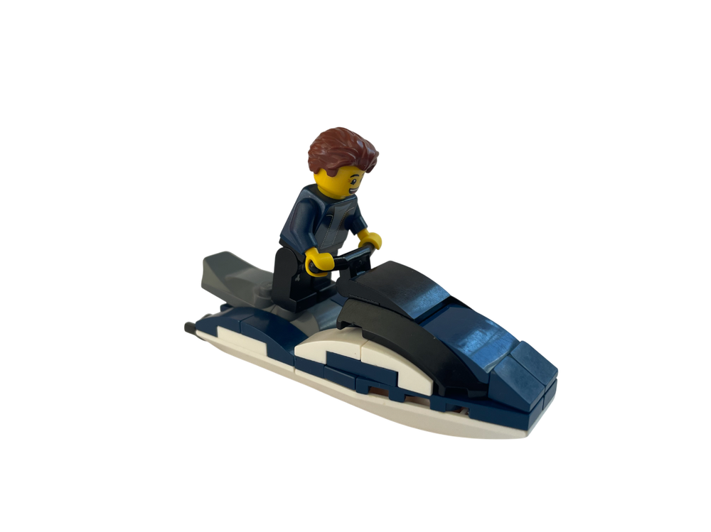 Lego Moc Jet Ski By Cubricks Rebrickable Build With Lego