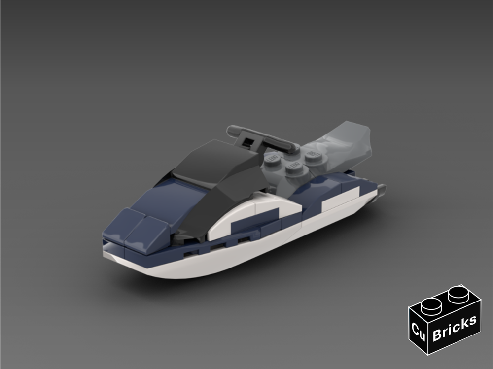 LEGO MOC Jet Ski by CuBricks | Rebrickable - Build with LEGO