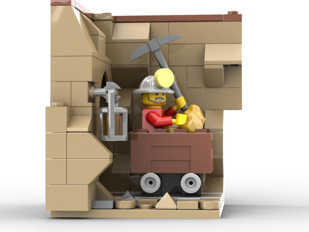 LEGO MOC The Happy Miner Habitat by AntOrman | Rebrickable - Build with ...