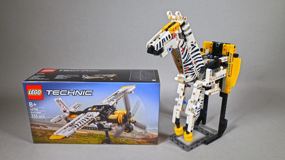 LEGO MOC 42198 Zebra (Bush Plane Alternate Model) by grohl ...