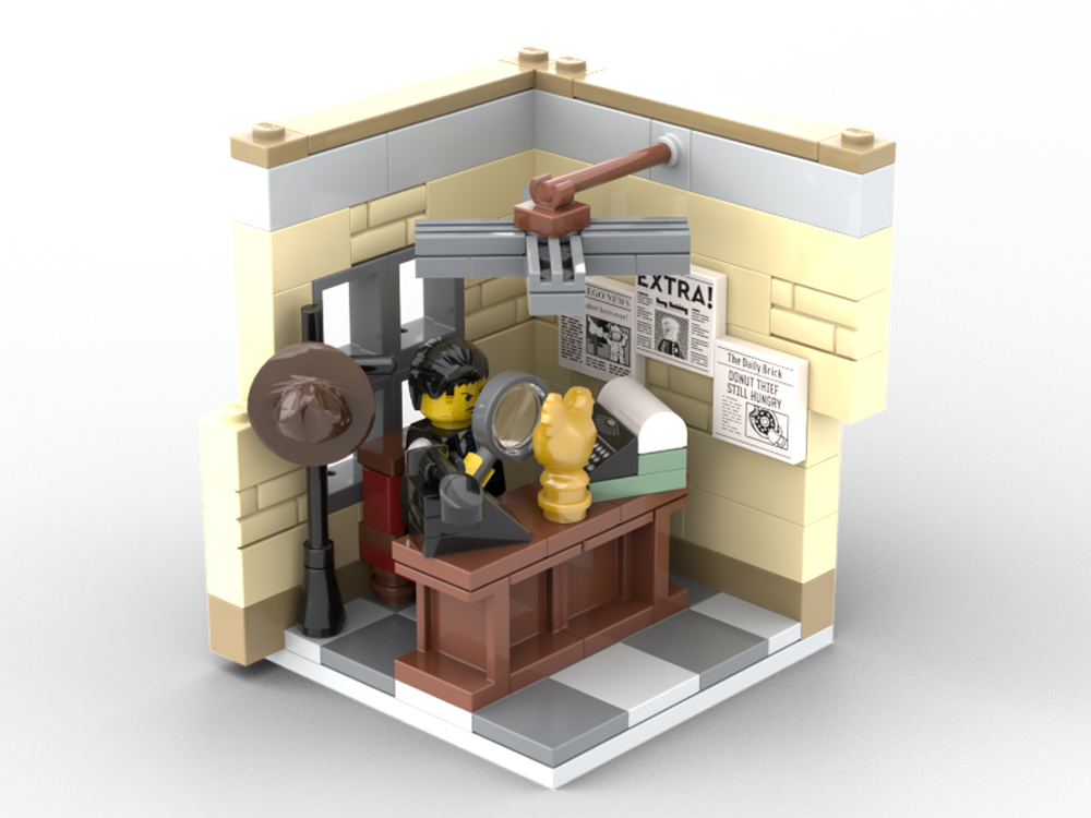 LEGO MOC Private Investigator Habitat by AntOrman | Rebrickable - Build ...
