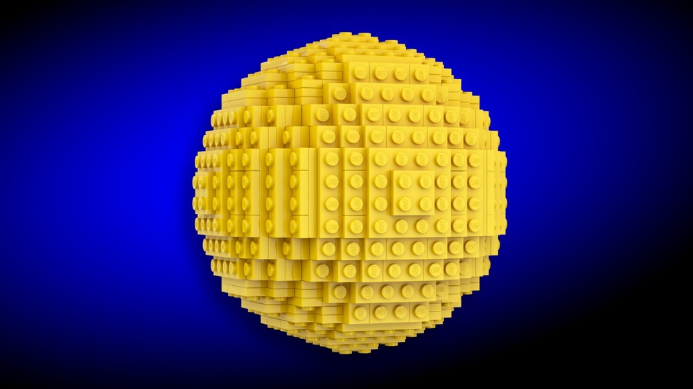 LEGO MOC Large Sphere | Ball – 16 x 16 studs by felix.rebricks ...