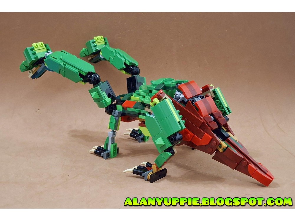 Lego Moc Transformer Two Headed Dragon Hung Grr Lego 31161