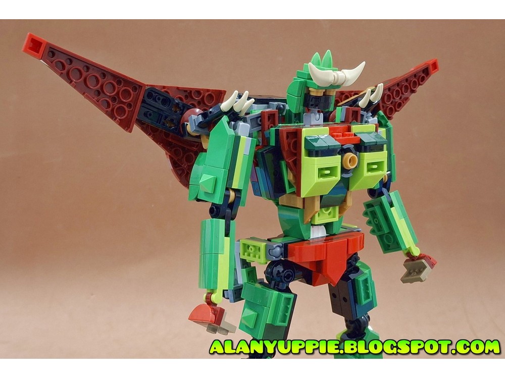Lego Moc Transformer Two Headed Dragon Hung Grr Lego 31161