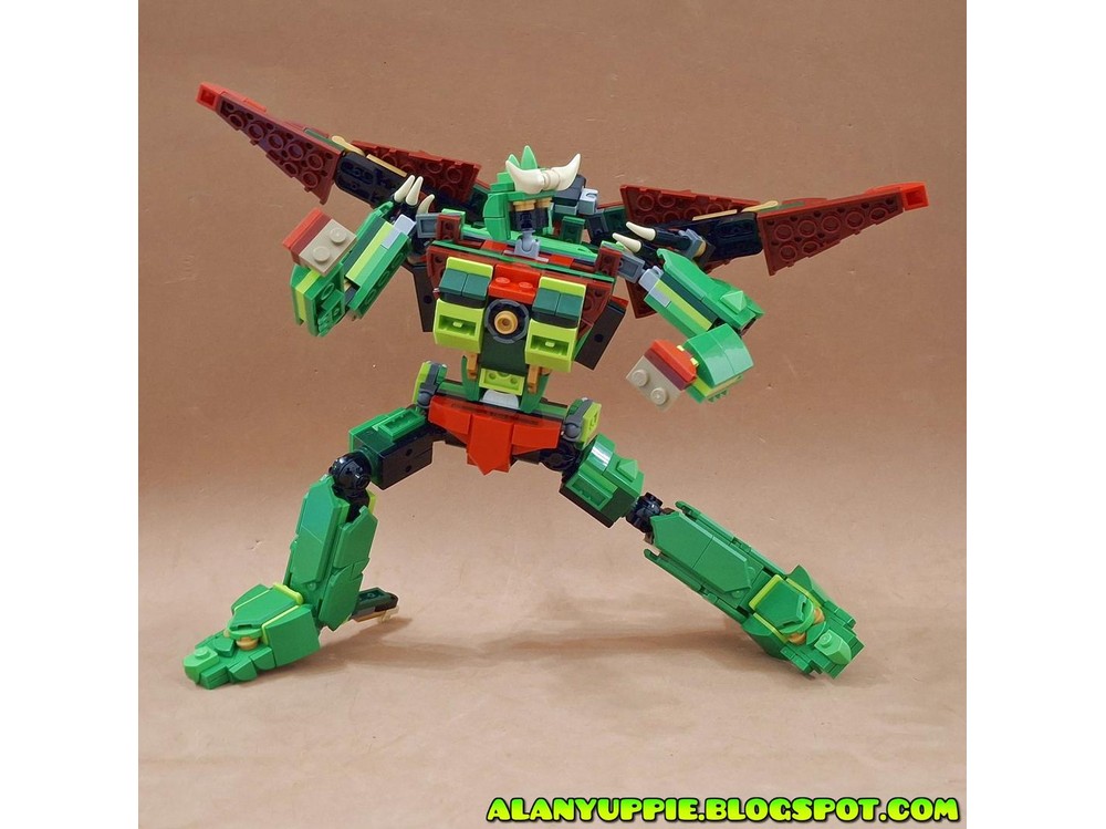 LEGO MOC Transformer two-headed dragon / Hung-grr , LEGO 31161 ...