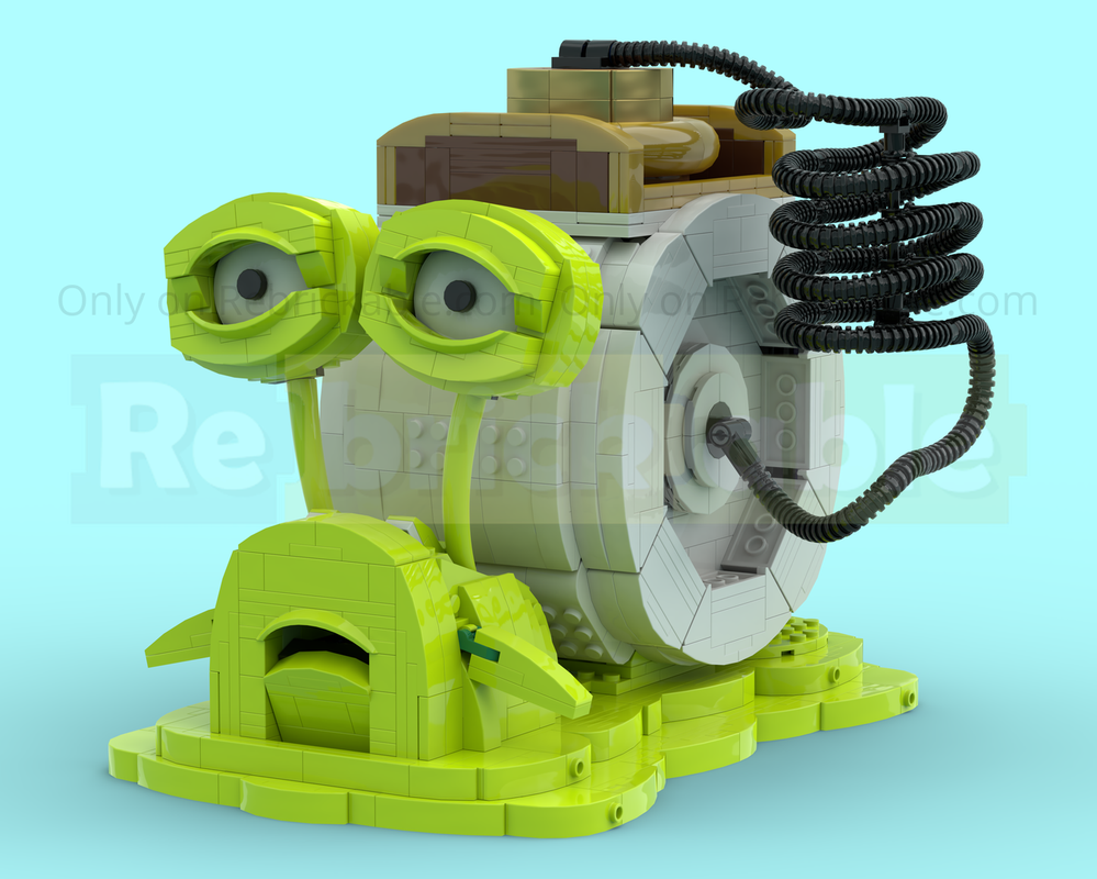 LEGO MOC Transponder Snail by Matrix_Builds | Rebrickable - Build with LEGO