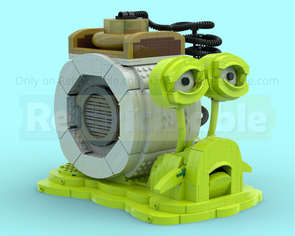 LEGO MOC Transponder Snail by Matrix_Builds | Rebrickable - Build with LEGO