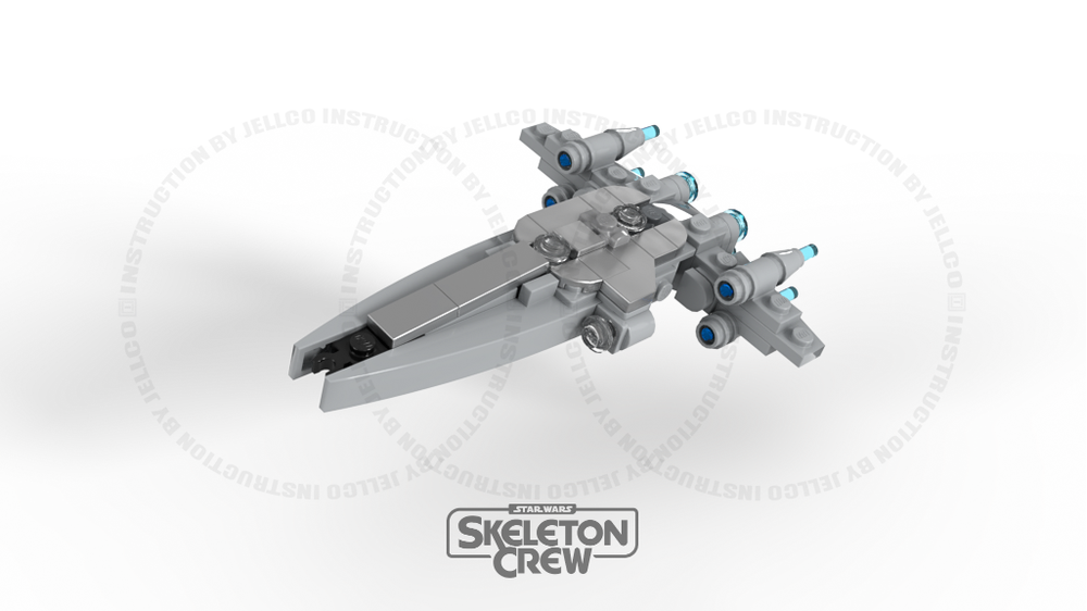LEGO MOC Skeleton Crew Ultramicro Onyx Cinder Un-armored Type by jellco ...