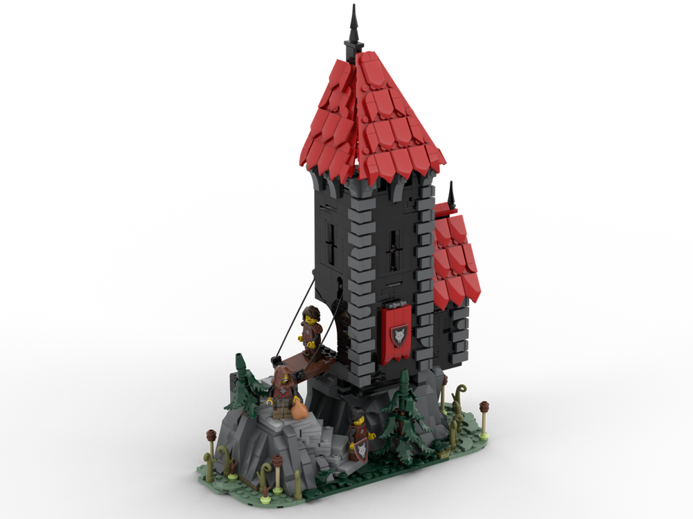 LEGO MOC Wolfpack Fort by Sir BuildsALot | Rebrickable - Build with LEGO