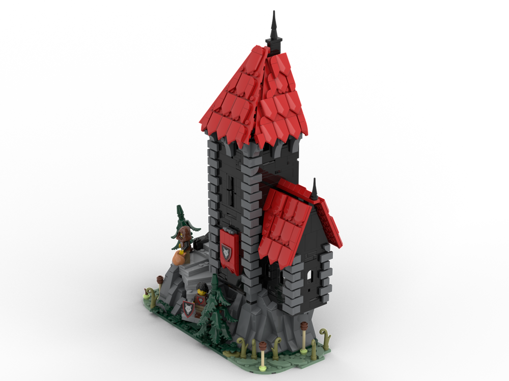 LEGO MOC-213002 Wolfpack Fort by Sir BuildsALot | Rebrickable - Build ...