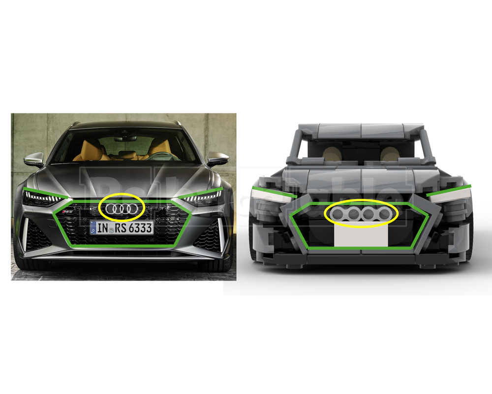 LEGO MOC Audi RS6 Avant by mp_mocs | Rebrickable - Build with LEGO