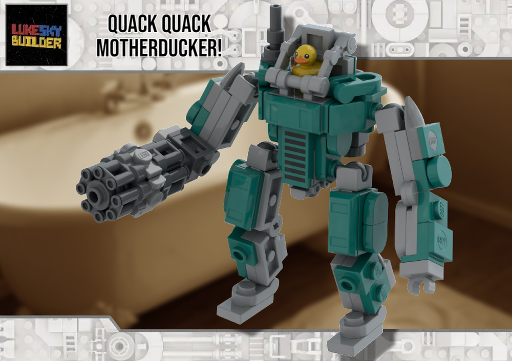 LEGO MOC Duck Mech by LukeSkybuilder | Rebrickable - Build with LEGO