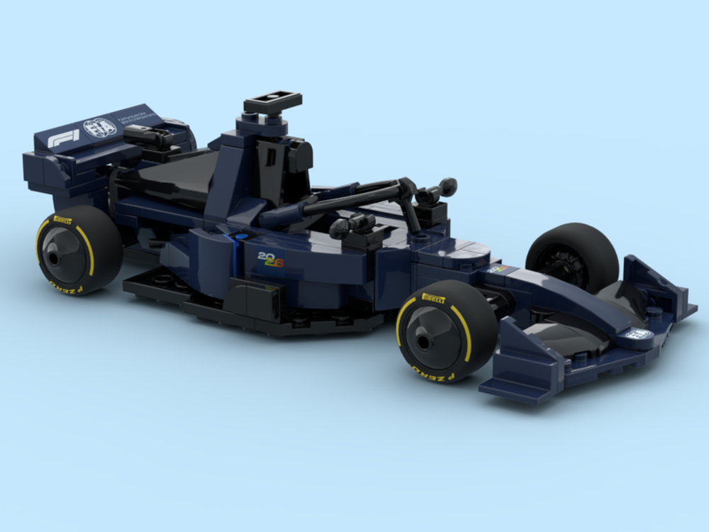 LEGO MOC 2026 Formula 1 Car by mg101yt | Rebrickable - Build with LEGO