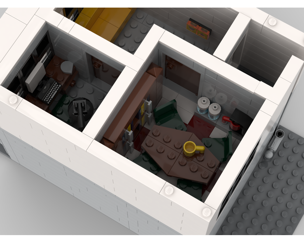 LEGO MOC-213015 City Bank Modular Building by brickmanspark ...