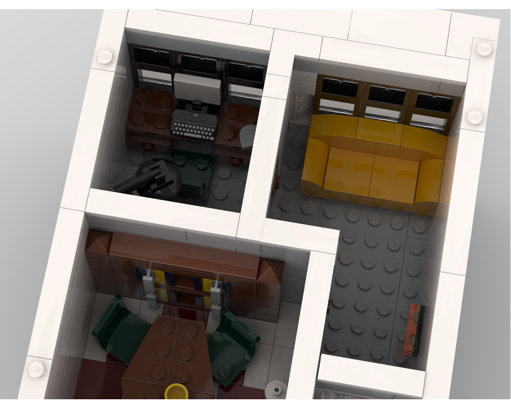 LEGO MOC-213015 City Bank Modular Building by brickmanspark ...
