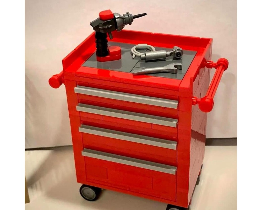 LEGO MOC Tool Chest and Workbench, by Zachary Steinman by Planet GBC ...