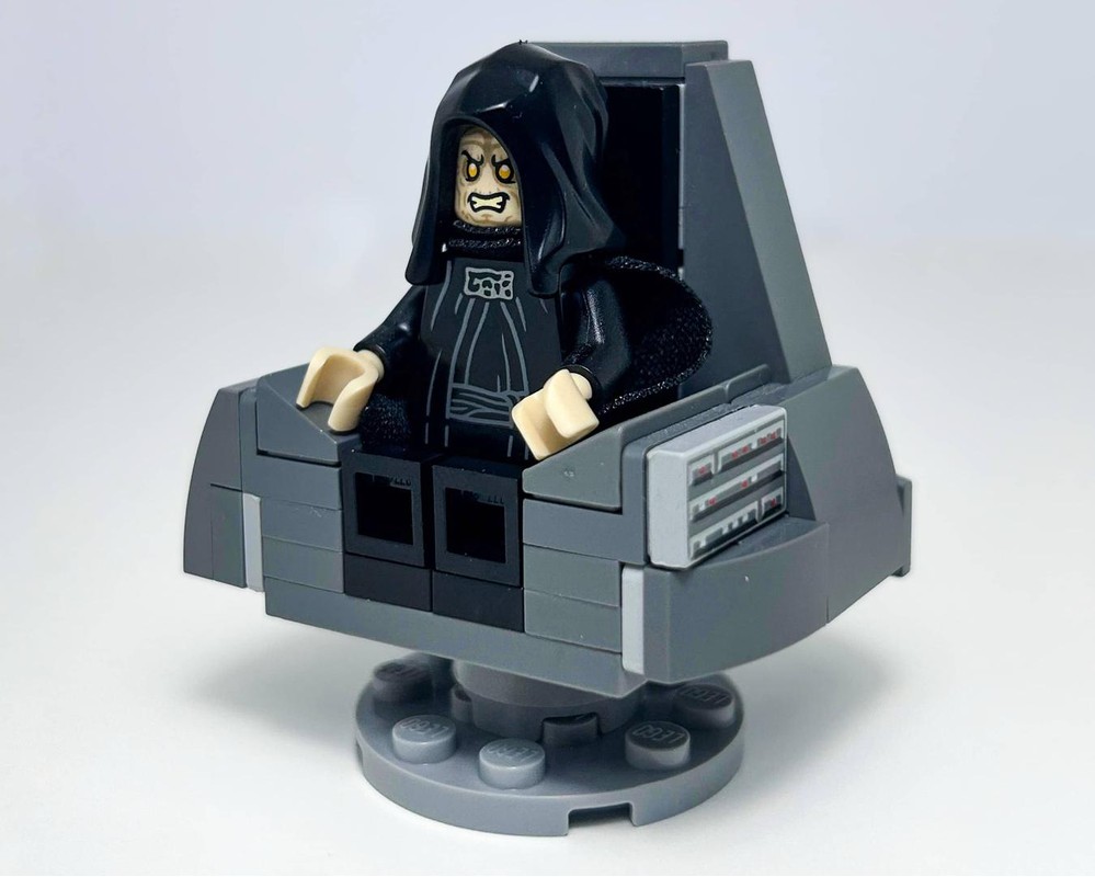 LEGO MOC Palpatines chair by rogi_bricks | Rebrickable - Build with LEGO
