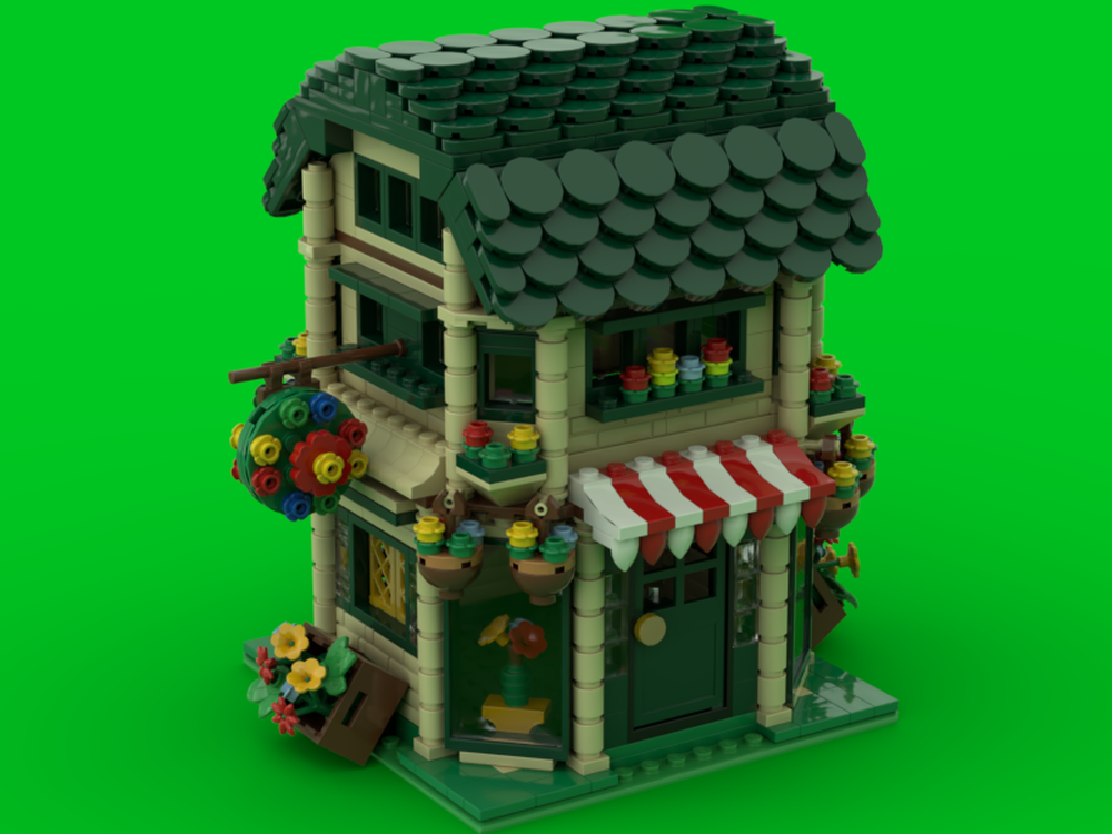 LEGO MOC Brick Blossom by tmxrebrickable | Rebrickable - Build with LEGO