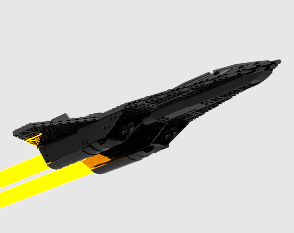 LEGO MOC SR-72 Darkstar by superlegofancreations | Rebrickable - Build ...