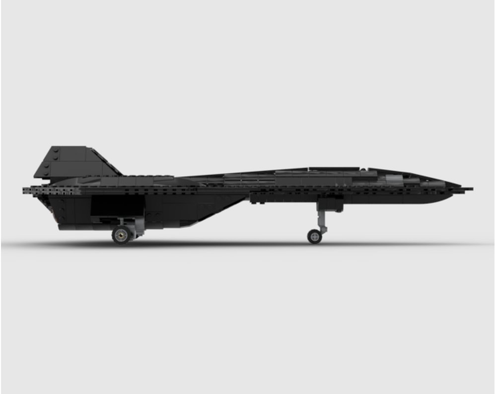 LEGO MOC SR-72 Darkstar by superlegofancreations | Rebrickable - Build ...
