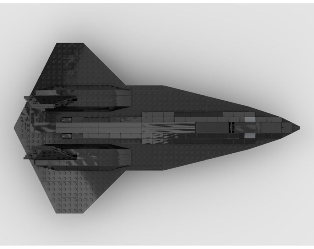 LEGO MOC SR-72 Darkstar by superlegofancreations | Rebrickable - Build ...