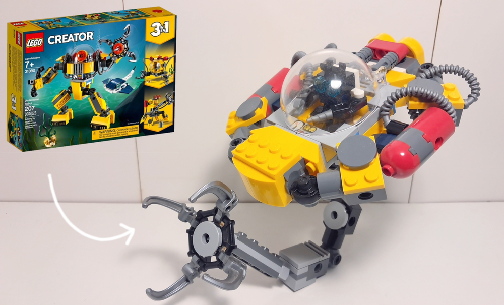 LEGO MOC Bright Yellow Ufo 31090 Alternative Build/MOC With Video ...