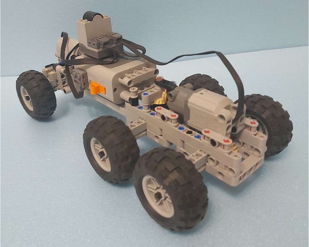 LEGO MOC Small 6x6 RC chassis by Landy225 | Rebrickable - Build with LEGO