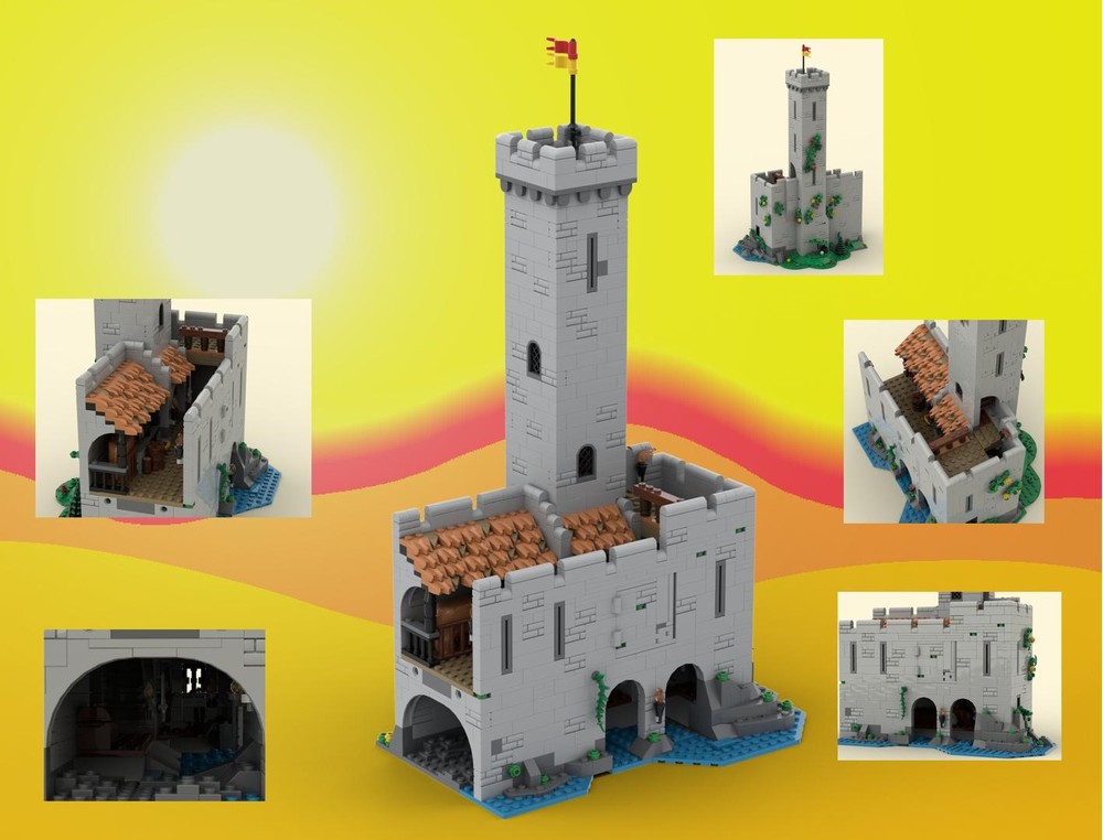 LEGO MOC 10305 Middle extension II by szandris89 | Rebrickable - Build ...