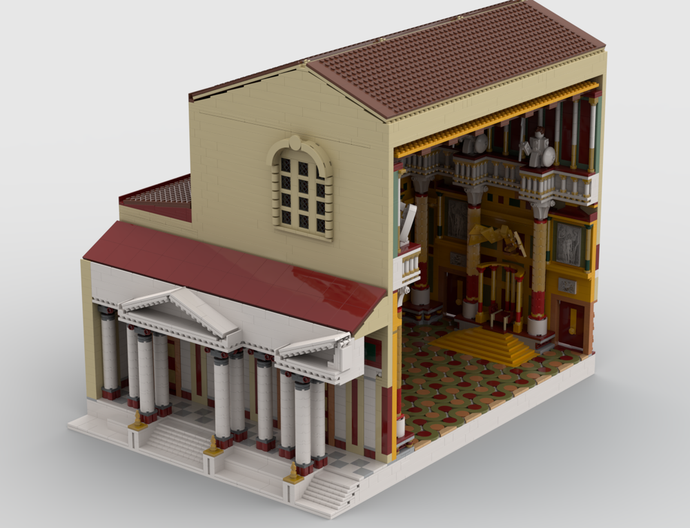 LEGO MOC Imperial Palace Domus Flavia at the Palatin Hill by Tarant57 ...